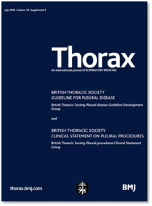 British Thoracic Society Pleural Disease Guidelines published - http ...